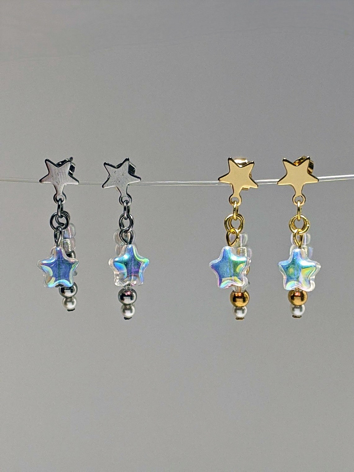 Starlight Studs Hypoallergenic Stainless Steel Y2k Alt Punk Stud ...