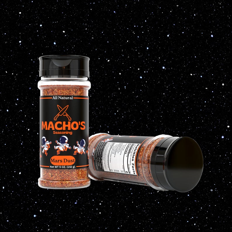 MACHO'S Mars Dust All Purpose BBQ Seasoning - Etsy