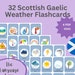 32 Scottish Gaelic Weather Flashcards | Learn Gàidhlig | Printable ...