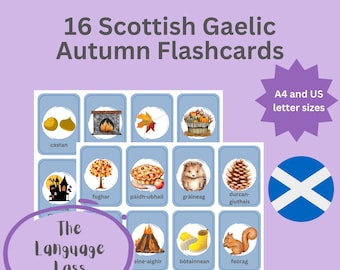 24 Scottish Gaelic Greeting Flashcards | Learn Gaelic | Gaelic ...