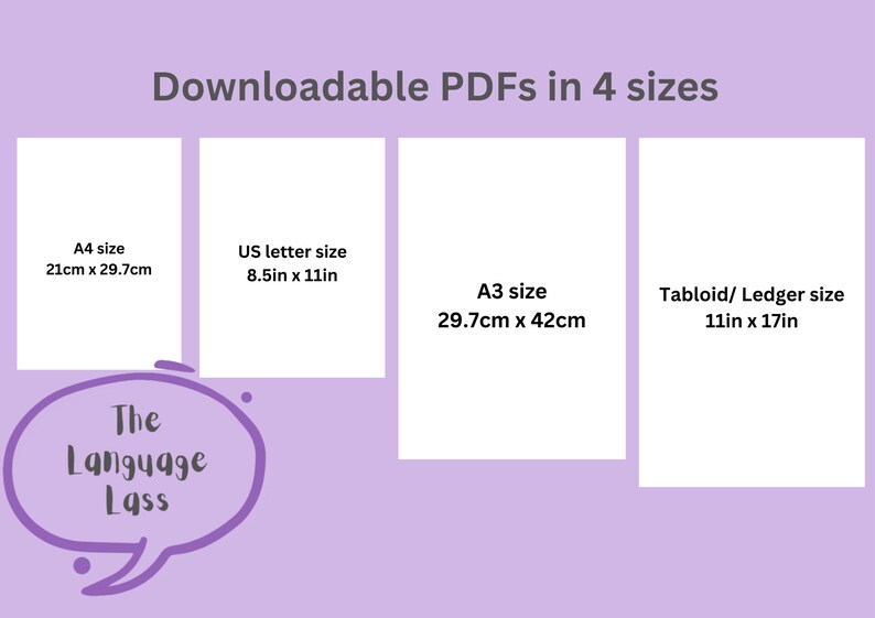 German Vocabulary Flashcards: 99 Starter Words (PDF) - Etsy