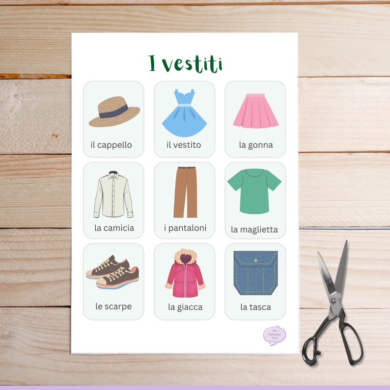99 Italian Words Italian Vocabulary Italian Flashcards - Etsy