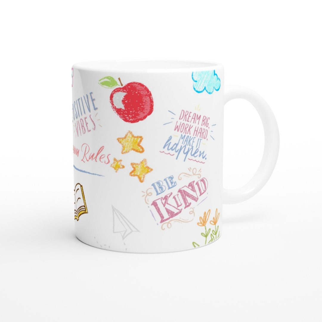Teacher Assistant Mug Classroom Rules Mug for Nursery Teacher Gift for ...