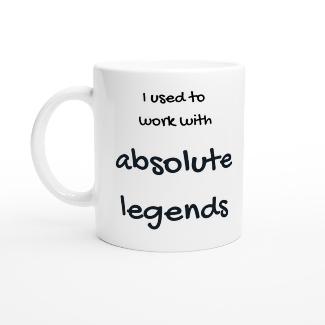 Absolute Legends Funny Retirement Mug for Leaving Gift Mug for ...