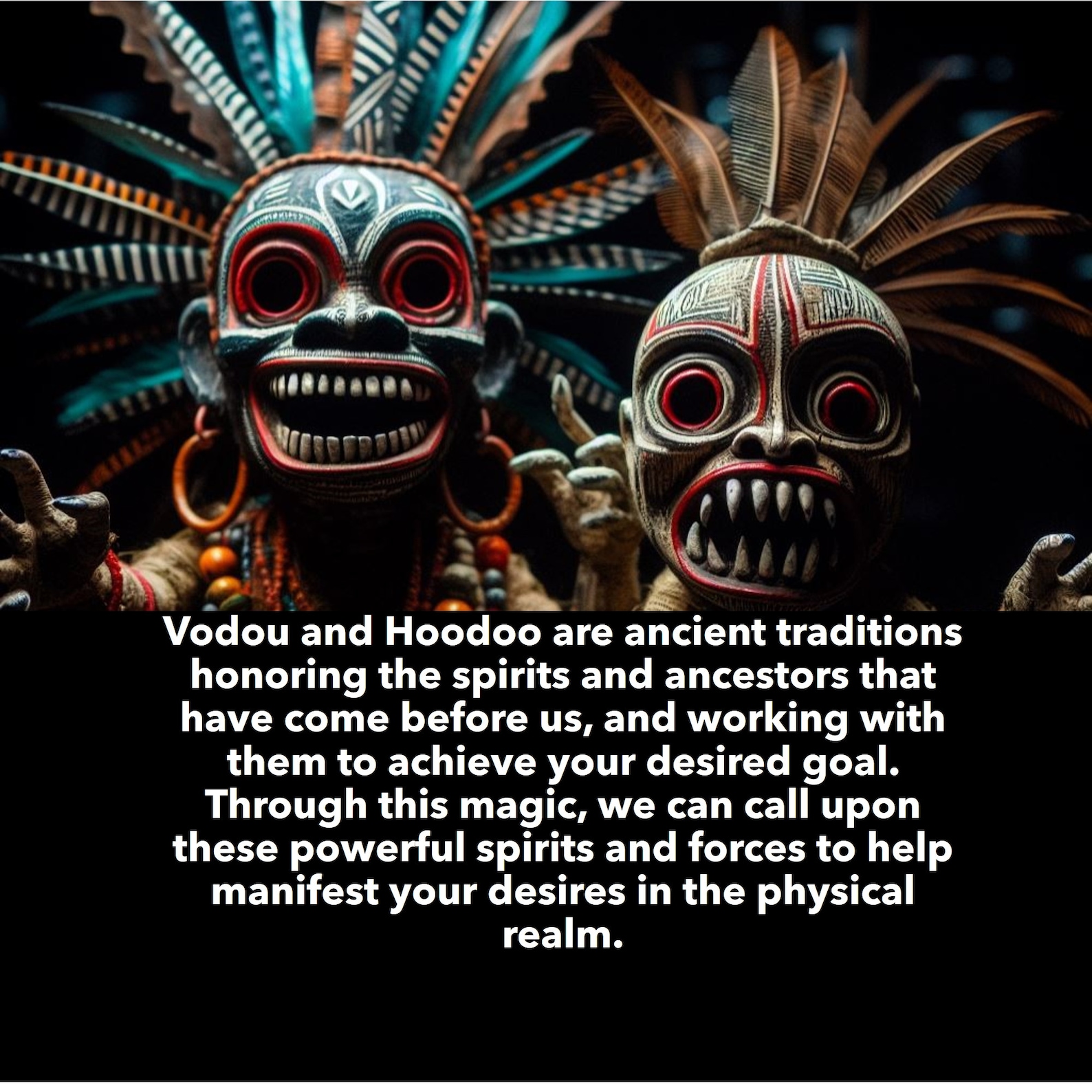 Voodoo Spell Custom Personalized Invoked Vodou and Hoodoo Spirits Your ...