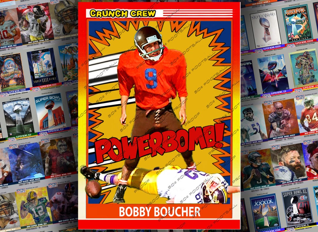 Bobby Boucher Custom Trading Card - the Waterboy - Adam Sandler Mud ...