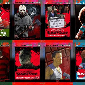 Michael Myers Halloween Slasher Squad Horror Movie Custom Trading Card ...