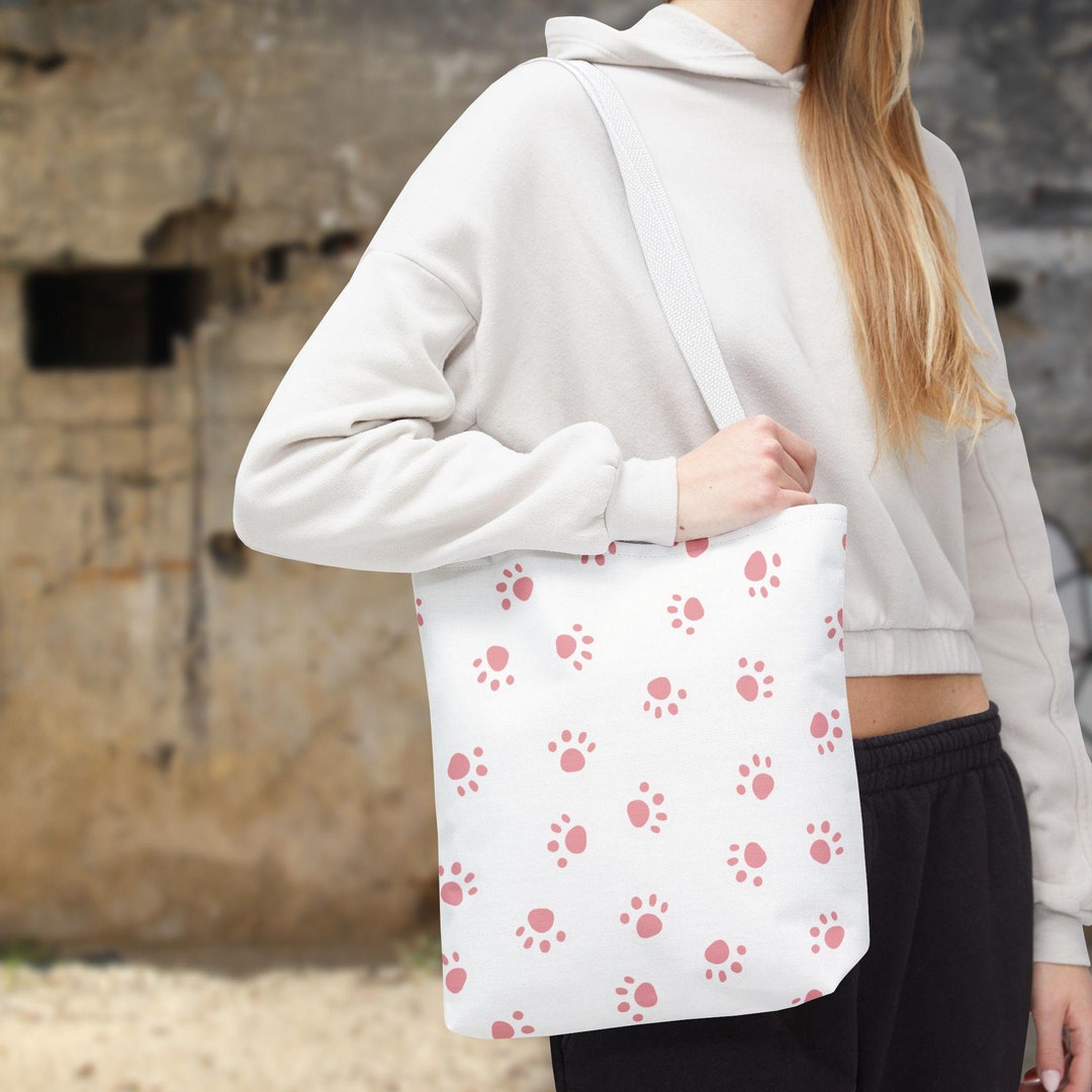 Cat-themed Tote Bag Purr-fect for Cat Lovers, Animal Enthusiasts, Beach ...