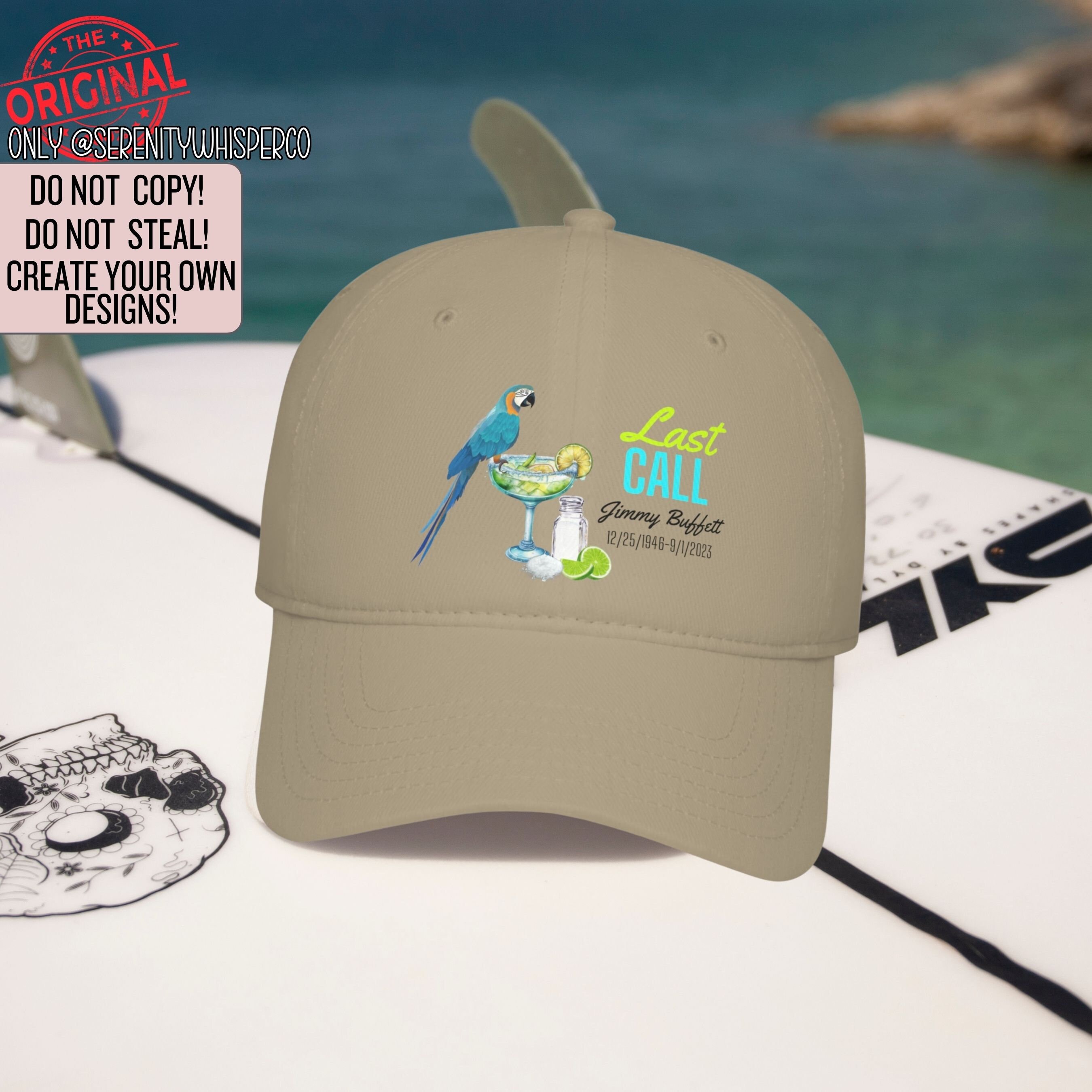 Jimmy Buffett Memorial Low Profile Baseball Cap sold by Bouabdellah ...