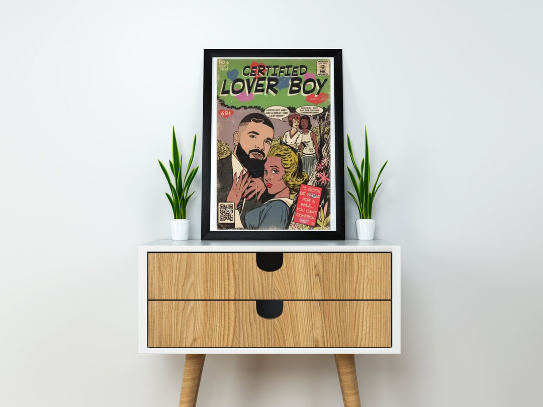 Drake - Certified Lover Boy Canvas Poster - Hip Hop Poster - Rap ...