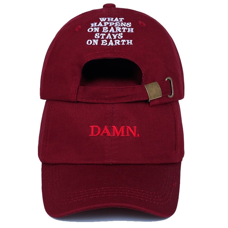 Kendrick Lamar - Damn. Hat - Kung Fu Kenny - Rap Clothing - Etsy