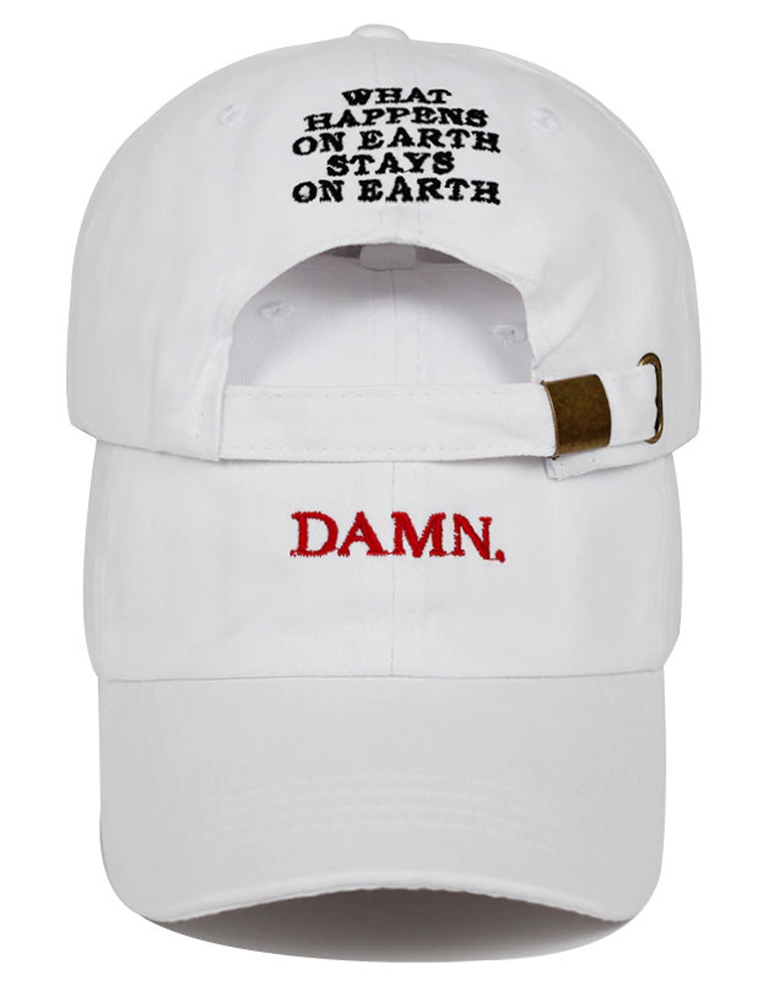 Kendrick Lamar - Damn. Hat - Kung Fu Kenny - Rap Clothing - Etsy