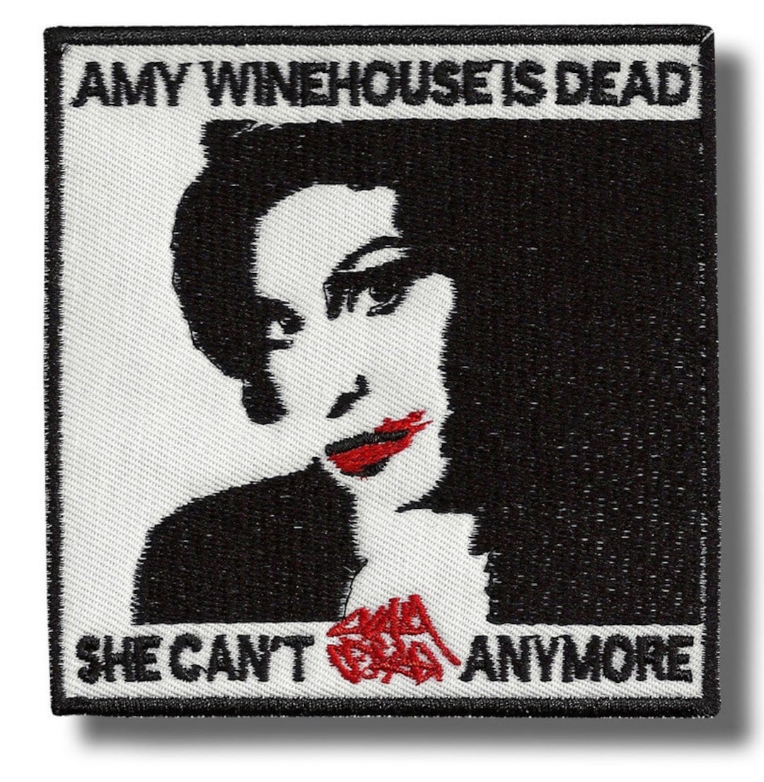 Amy Winehouse Embroidered Patch Badge Iron on Applique 356525 - Etsy