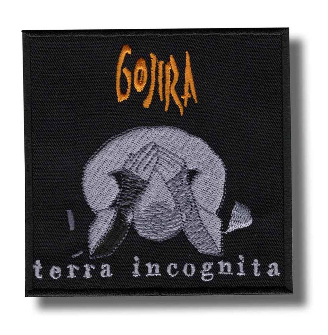Gojira Terra Incodnita Patch Badge Applique Embroidered Iron on C8e4ba ...