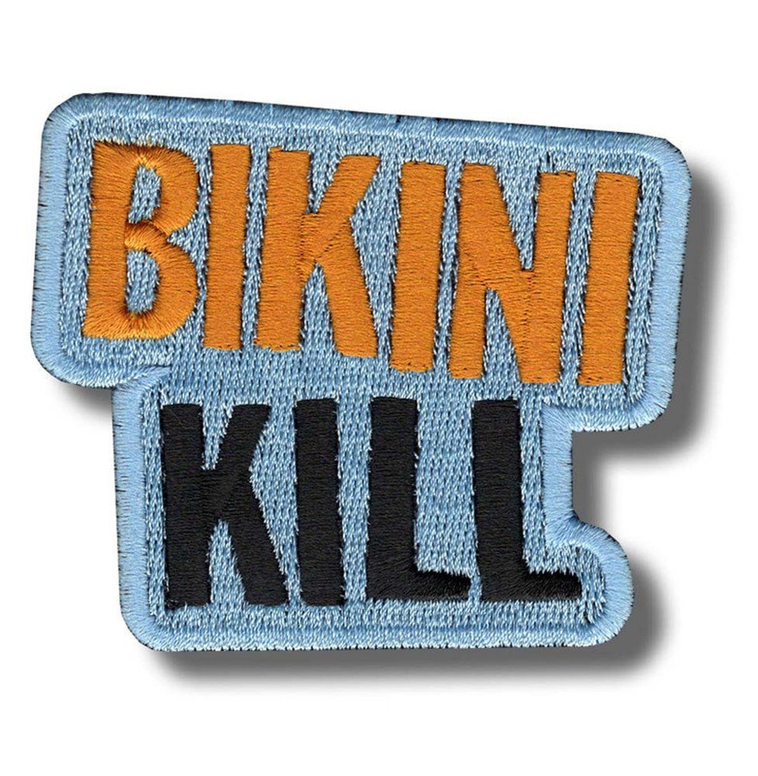 Bikini Kill Patch Badge Applique Embroidered Iron on 0ffb63 - Etsy