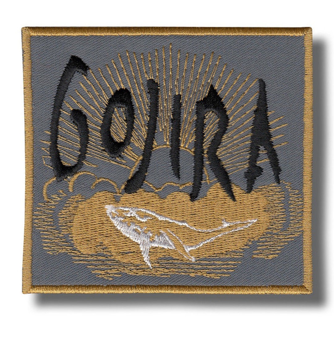 Gojira Embroidered Patch Badge Iron on Applique 3ff9dd - Etsy