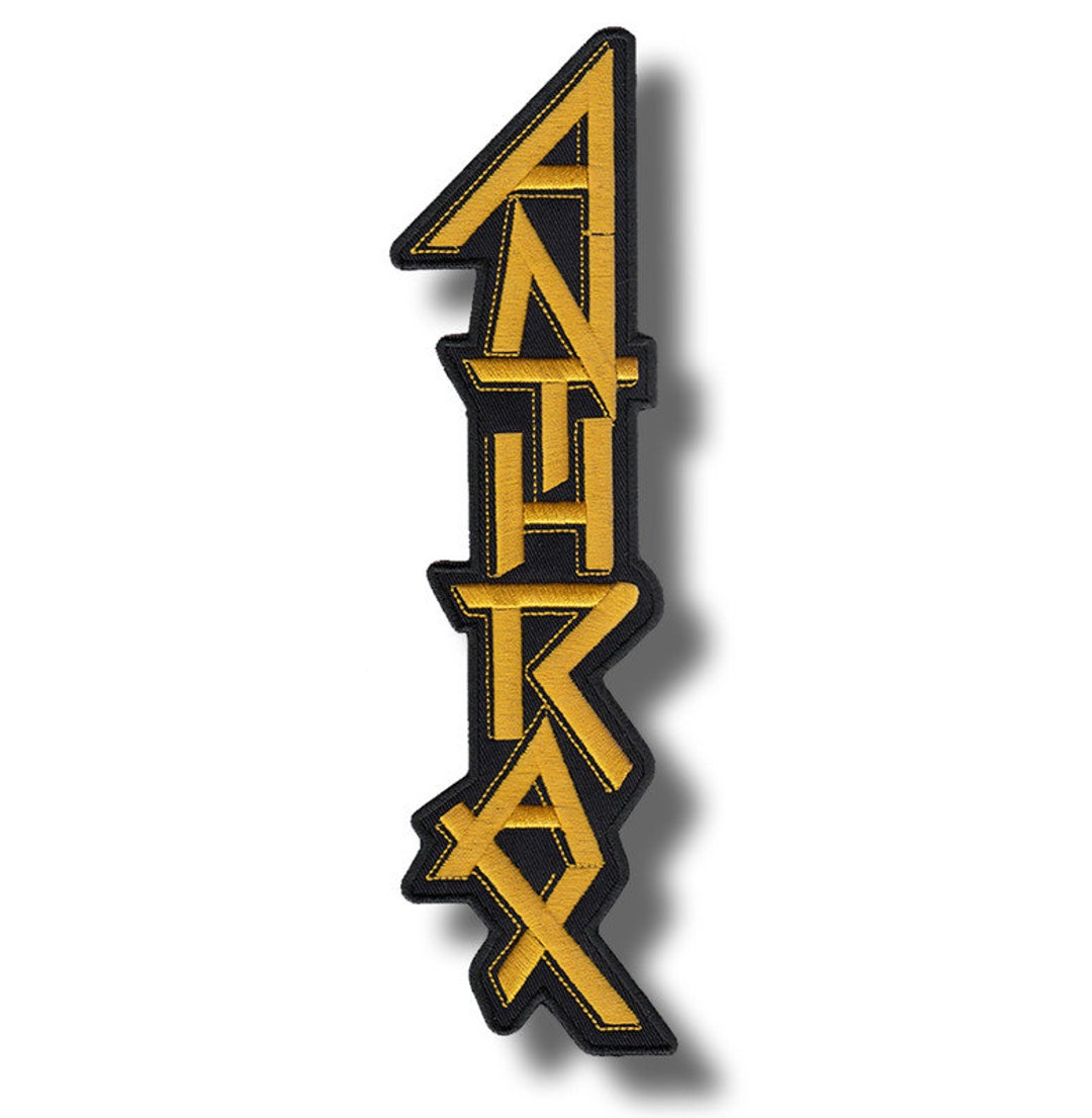 Anthrax Patch Badge Applique Embroidered Iron on 49c946 - Etsy