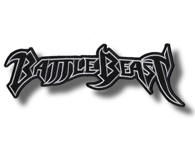 Battle Beast Embroidered Patch Badge Iron on Applique 091b0f - Etsy