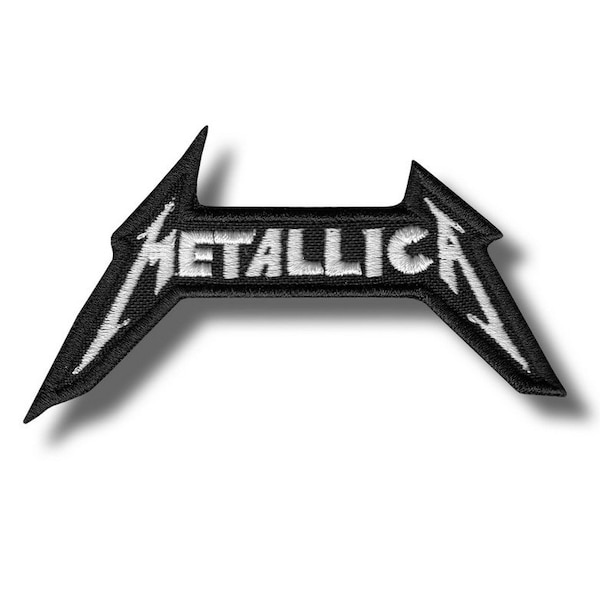 Metallica Embroidered Applique Patch - Etsy