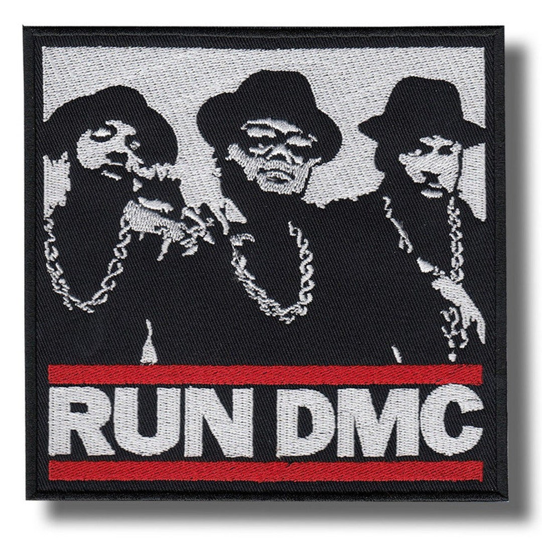 Run Dmc Embroidered Patch Badge Iron on Applique Dae8f5 - Etsy