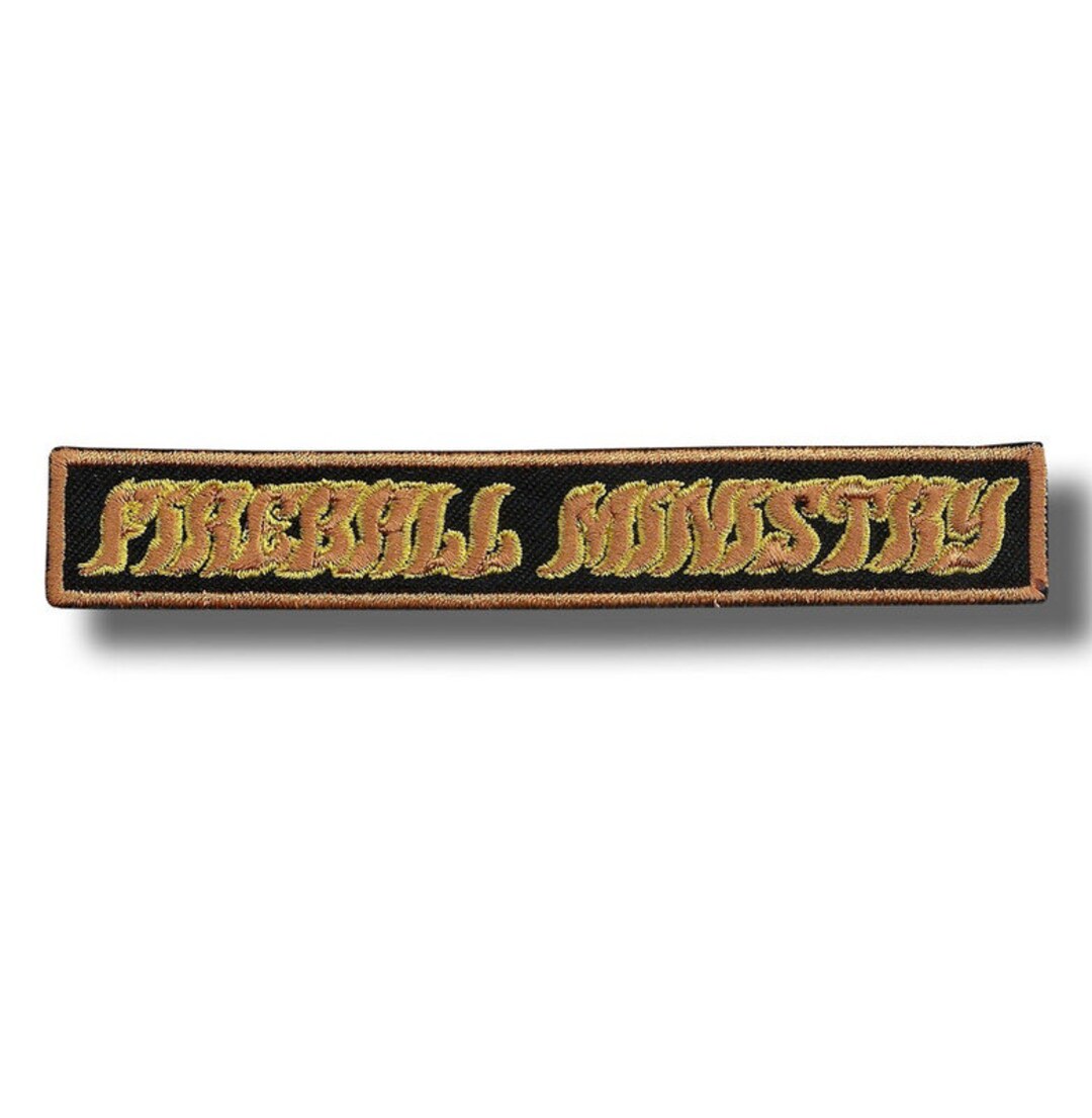 Fireball Ministry Embroidered Patch Badge Iron on Applique D4f371 - Etsy