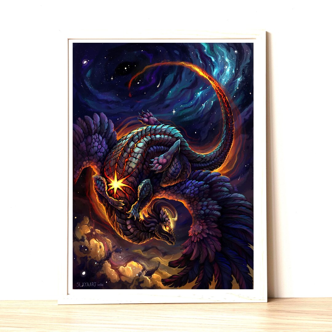 Cometa Shooting Star Space Dragon Mystical Story Galaxy Cosmic Nebula ...
