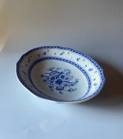 Vintage FINN FLOWERS Arabia of Finland 9.5 Vegetable Bowl Made in ...