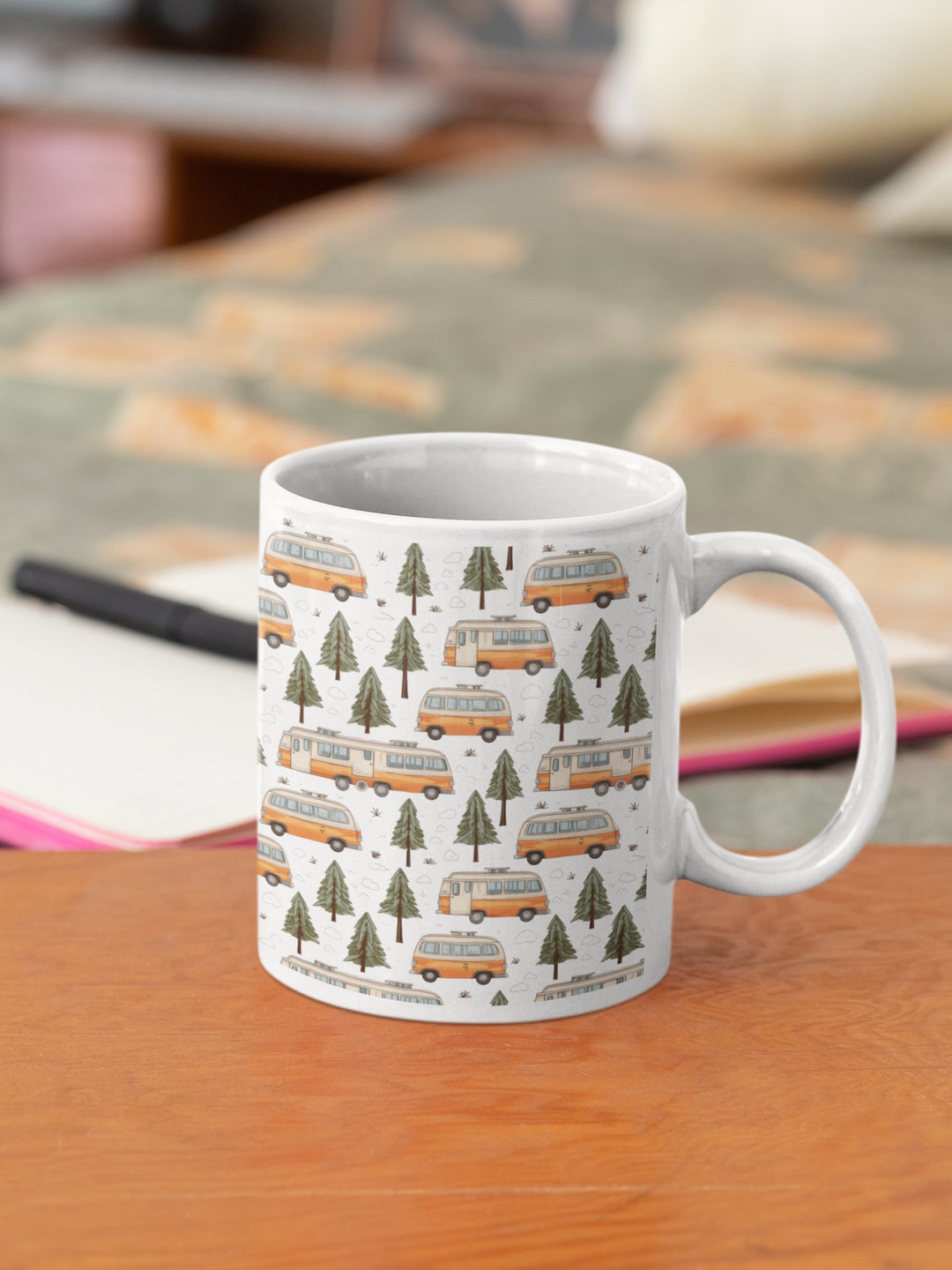 Camper Mug, Camper Van Mug for the Outdoor Lover in a Motorhome With ...