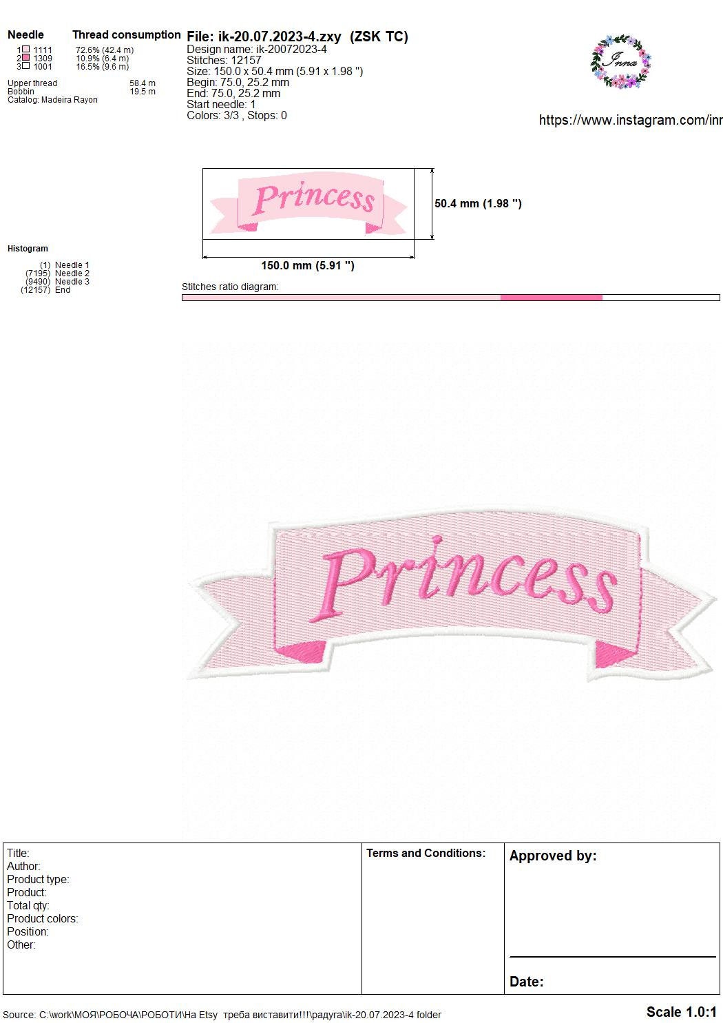 Small Machine Embroidery Designs Princess Unicorn Clouds - Etsy