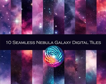 Digital Paper Galaxy Clipart Cosmic Galaxy Patterns With Gold Accents Wallpaper and Background ...