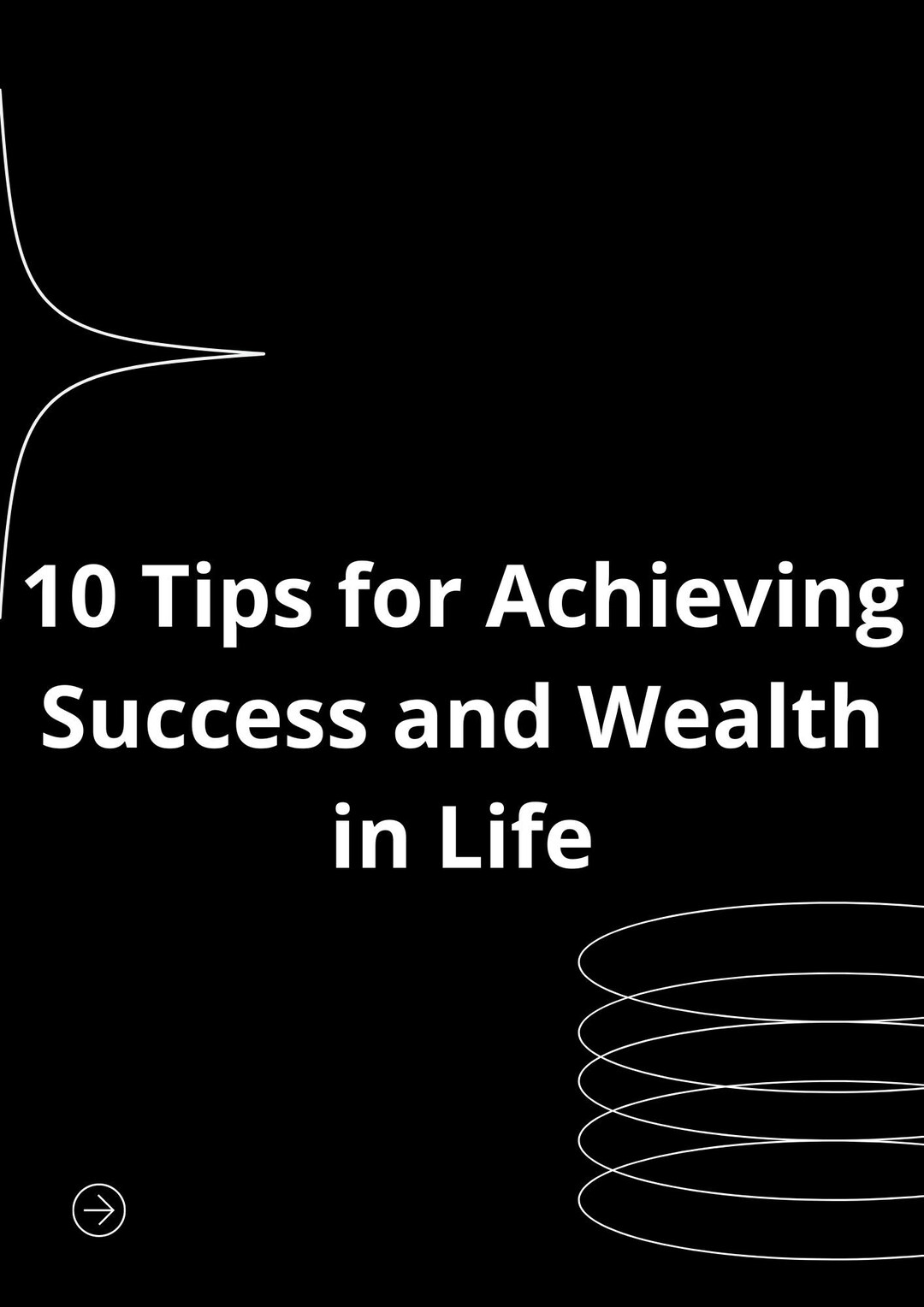 10 Tips for Achieving Success and Wealth in Life - Etsy