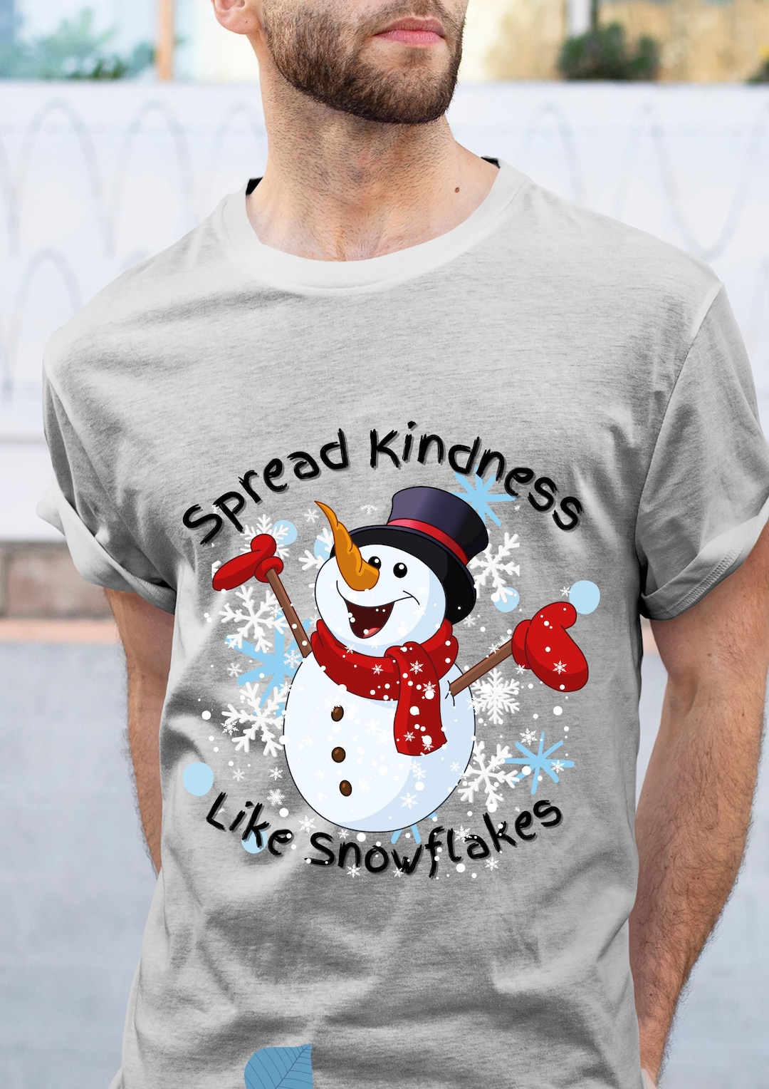 Spread Kindness Like Snowflakes Winter Snow Christmas Gift Be Kind PNG ...