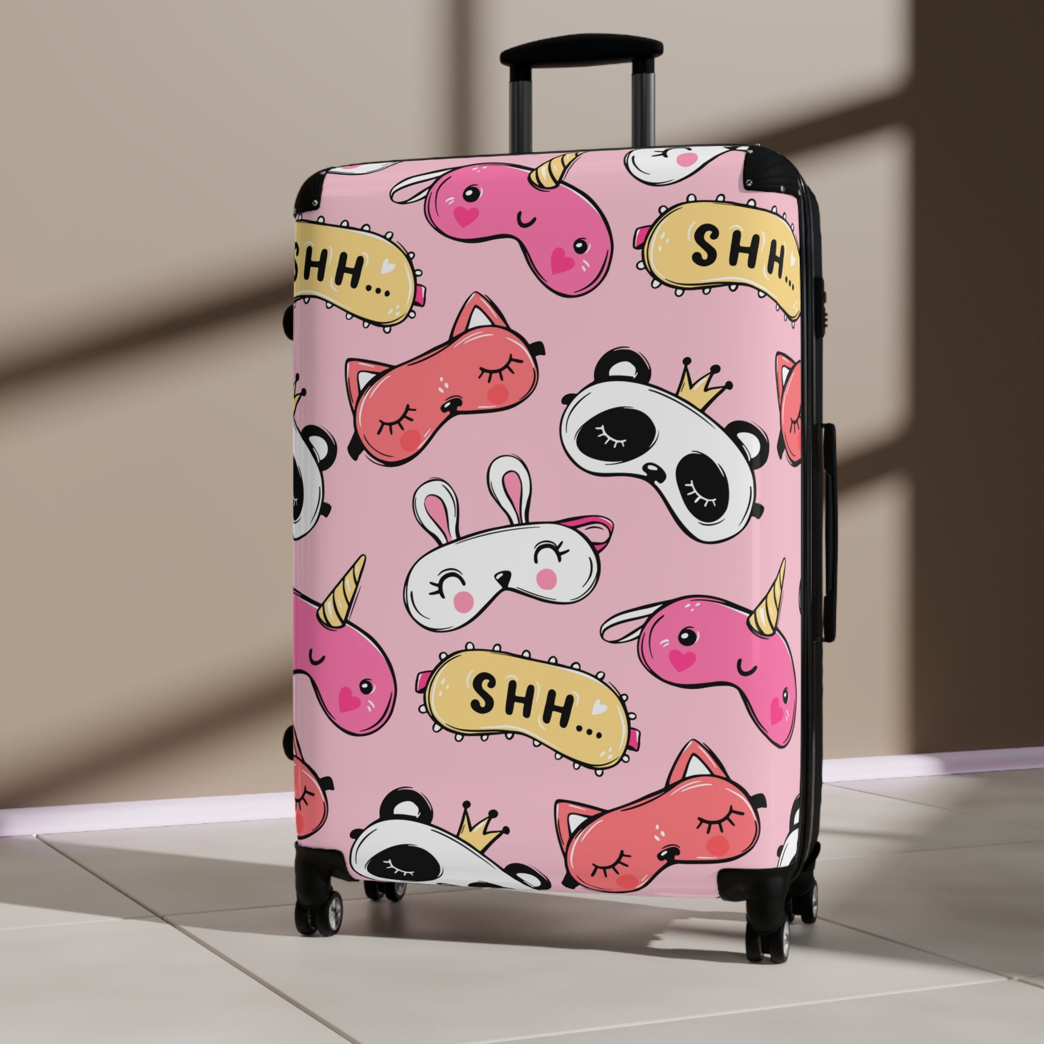 Panda Suitcase Wild Cute Baggage Cartoon Panda Suitcase sold by Gloomy ...