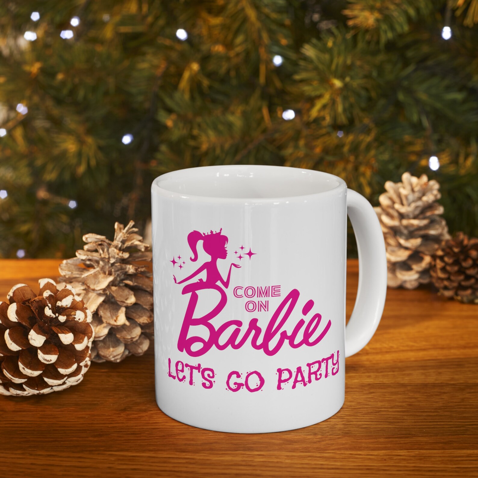 Barbie Mug Barbie Gift Barbie Movie Barbie Pattern Coffee Mug - Etsy