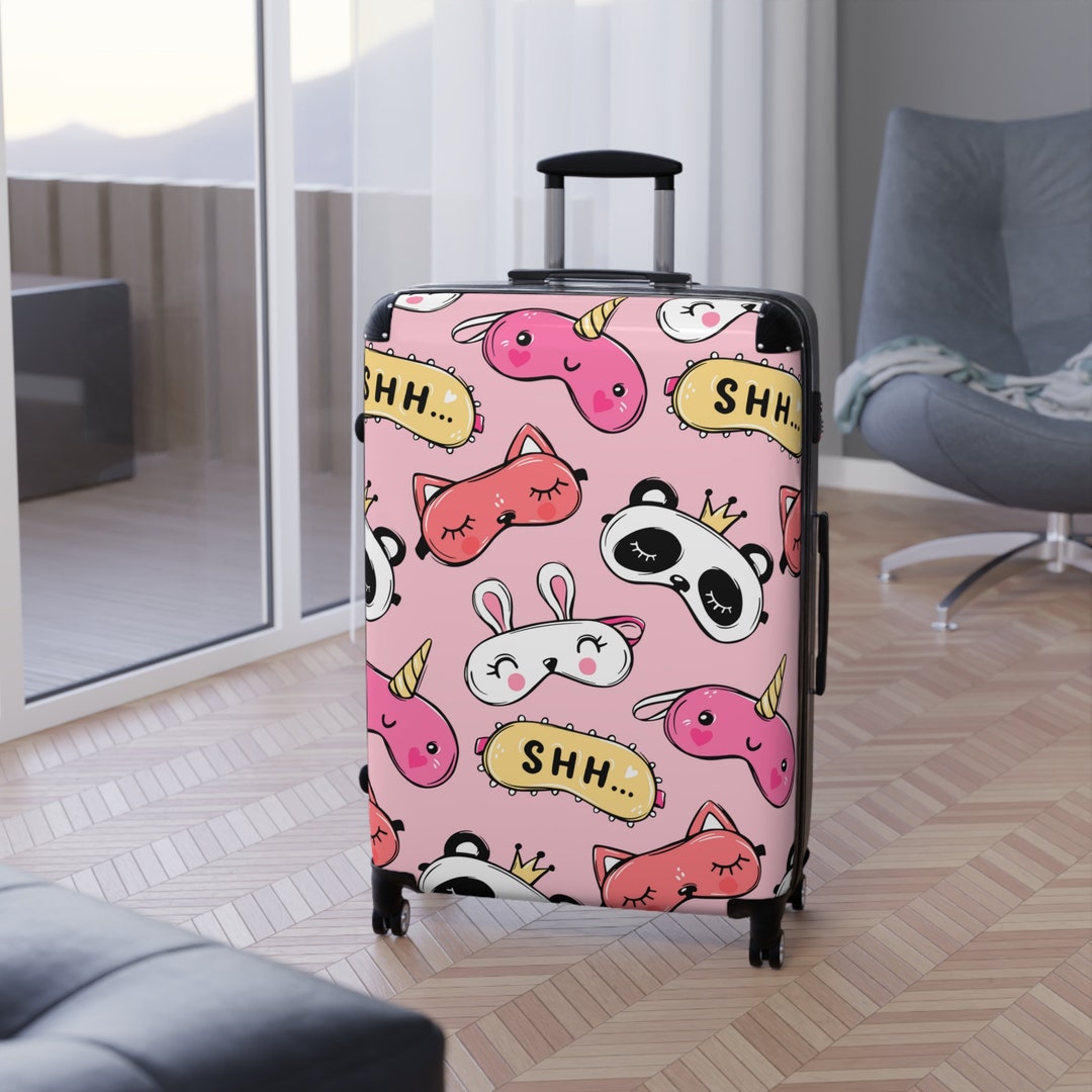 Panda Suitcase Wild Cute Baggage Cartoon Panda Luggage Little - Etsy