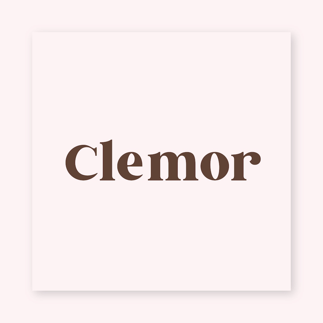 Clemor Font Serif Font, Modern Font, Cricut Font, Elegant Font ...