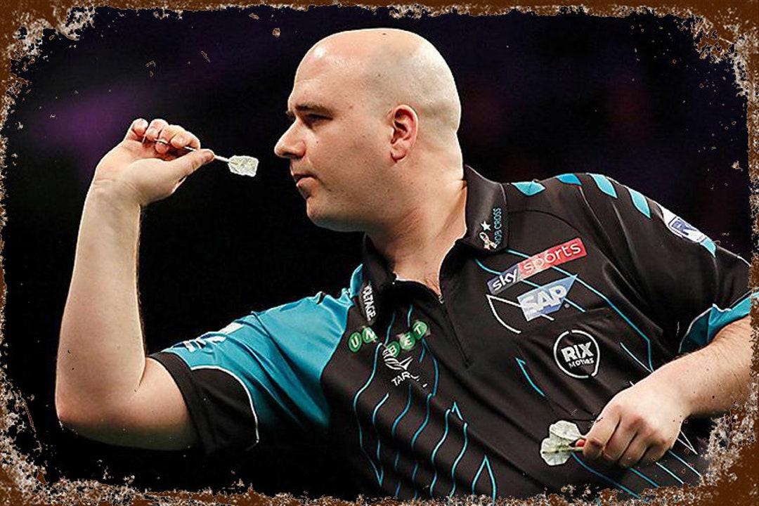 Retro Tin Sign ROB CROSS Darts World Cup 30 X 20 Cm Metal Sign Vintage ...