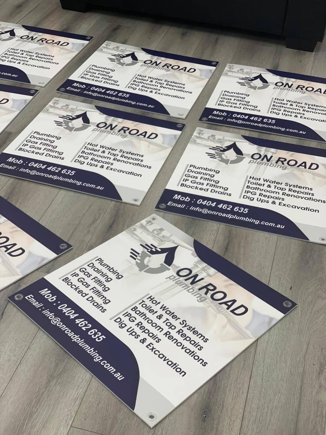 Corflute Sign Board Sign With Eyelets - Etsy Australia