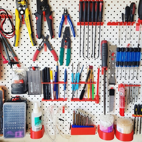 Pegboard 3d Print - Etsy
