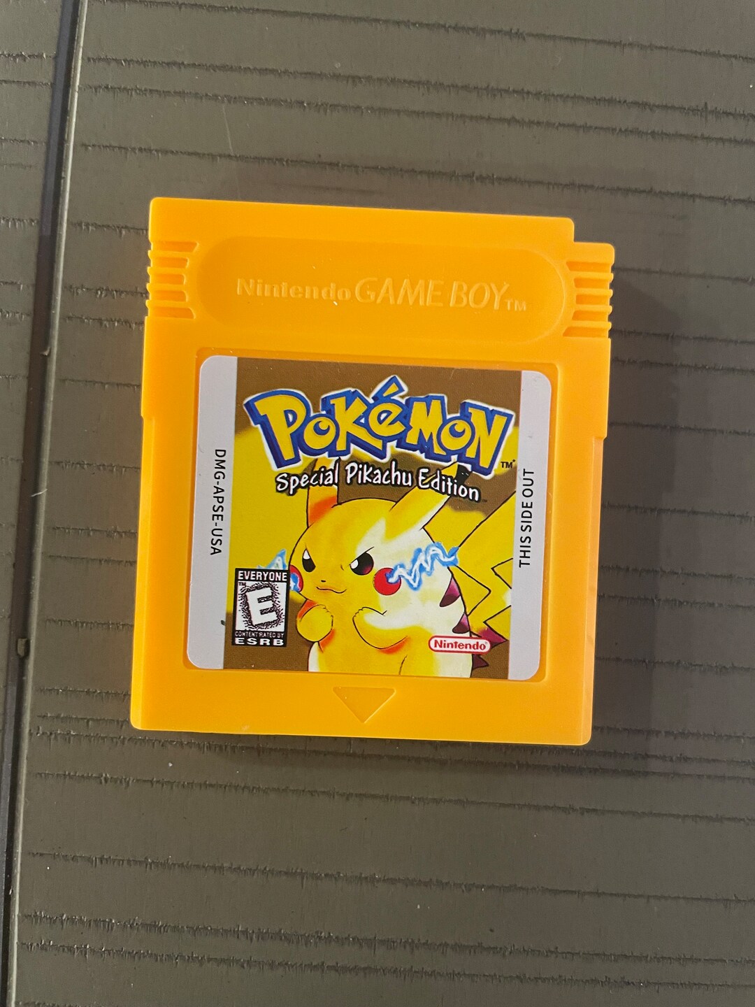Pokemon Yellow nintendo Game Boy Color GBC Game - Etsy