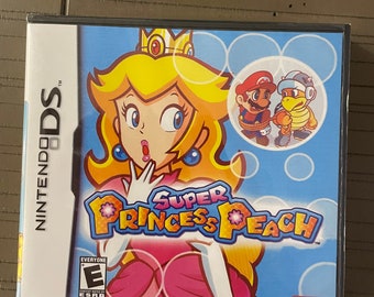 Super Princess Peach Nintendo DS tested & Authentic - Etsy