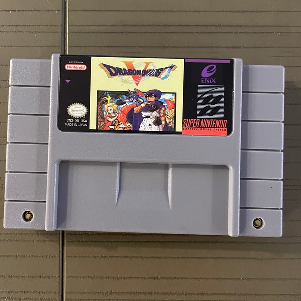 Dragon Quest V Snes - Etsy