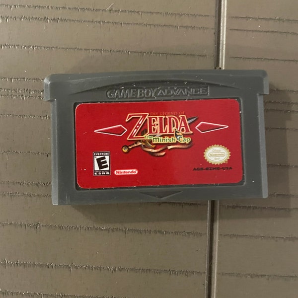 Zelda Minish Cap Game Boy Advance - Etsy Canada