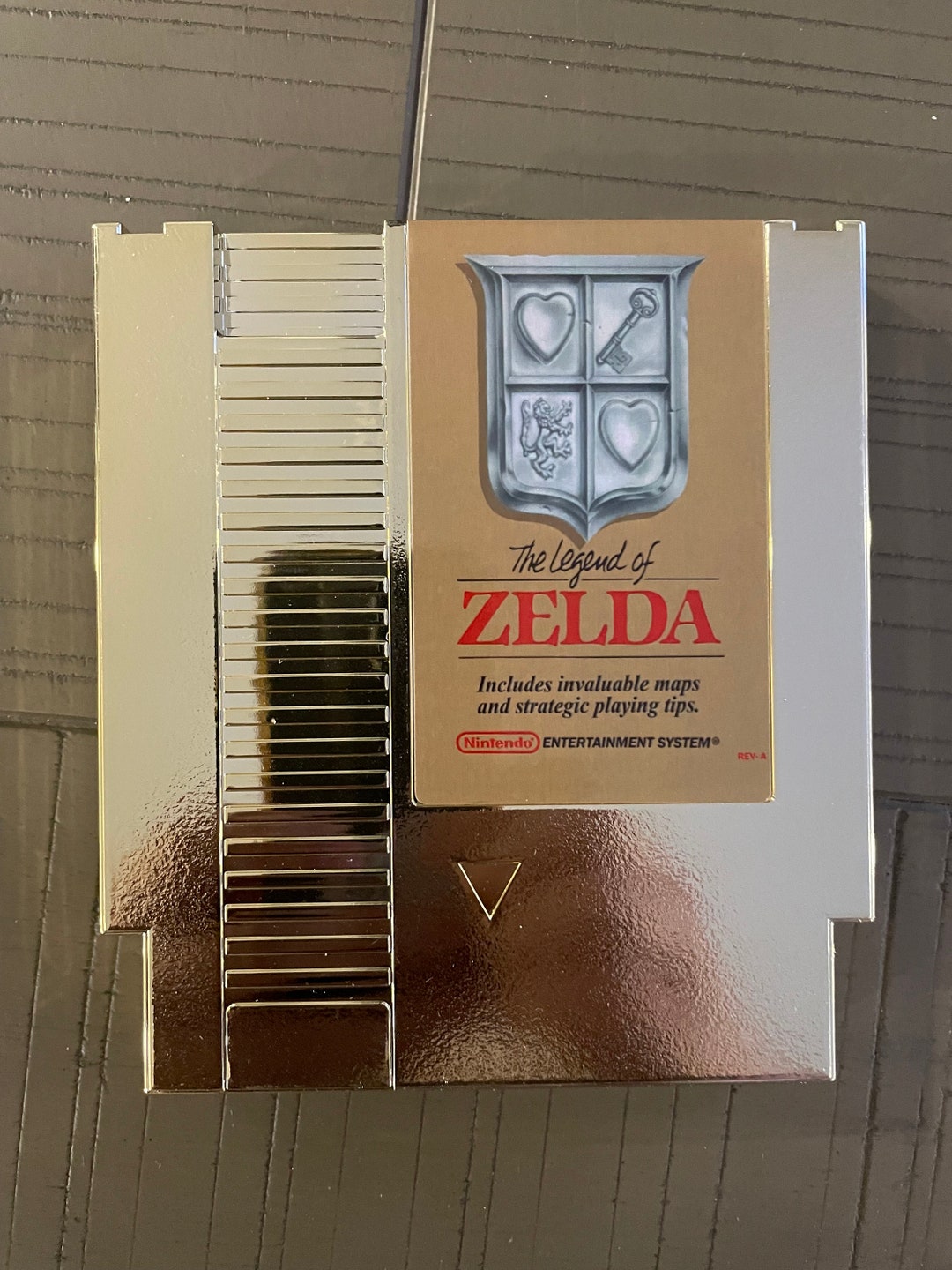 Legend of Zelda GOLD Cart nintendo NES Game - Etsy Canada