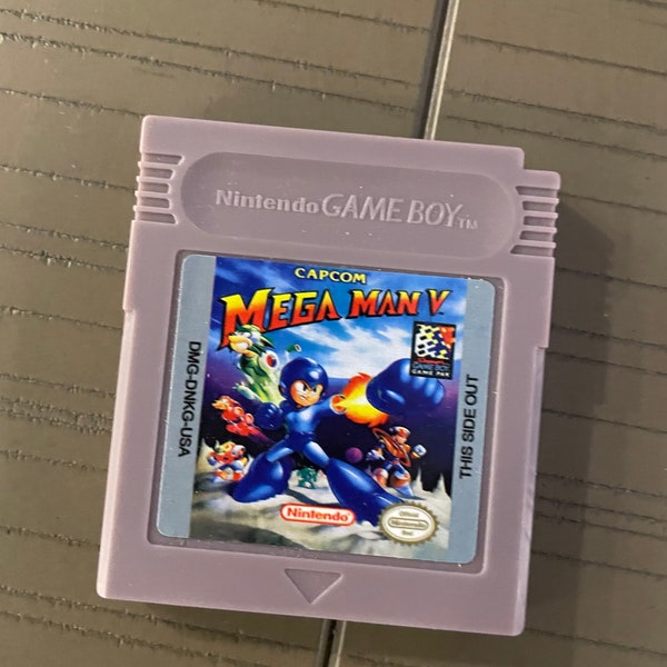 Mega Man V Game Boy - Etsy