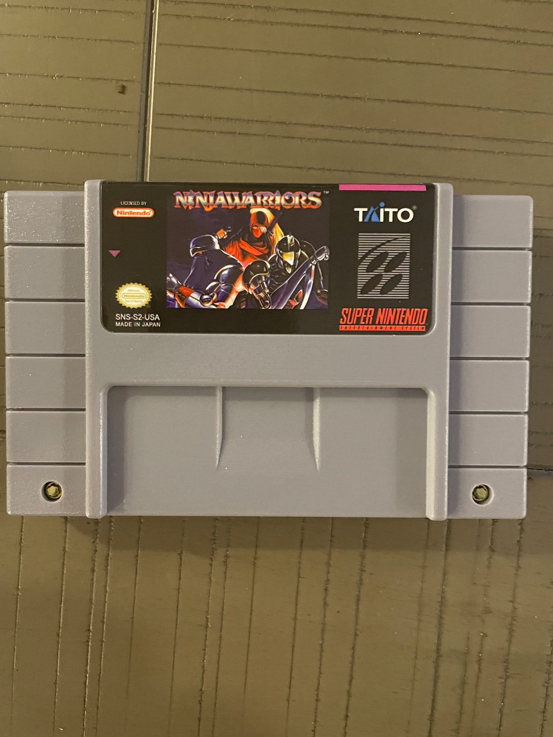 Ninja Warriors super Nintendo SNES Game - Etsy