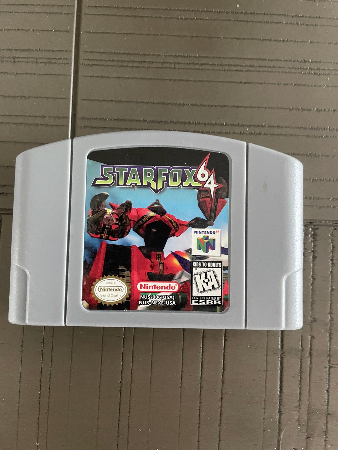 Star Fox 64 nintendo 64 N64 Game - Etsy