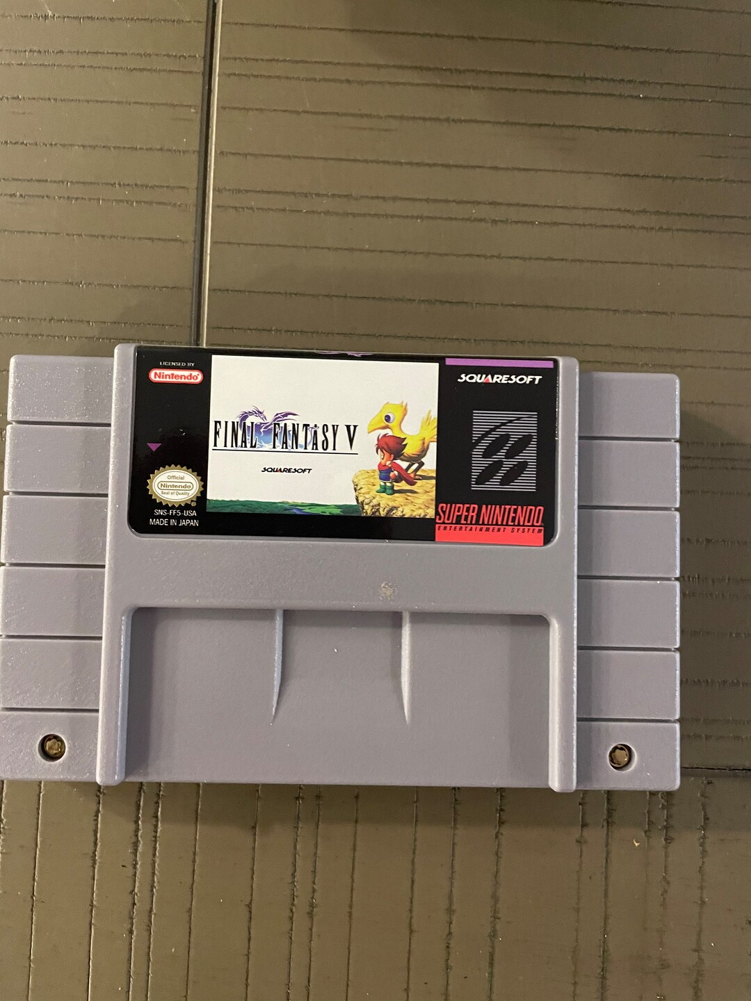 FF5 Final Fantasy V 5 super Nintendo SNES Game - Etsy