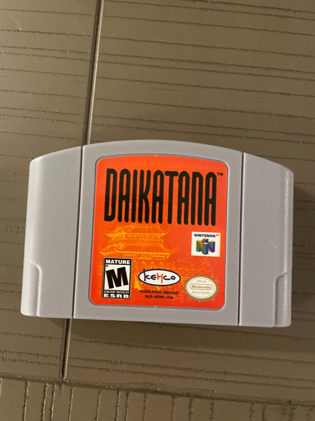 Daikatana nintendo 64 N64 Game - Etsy