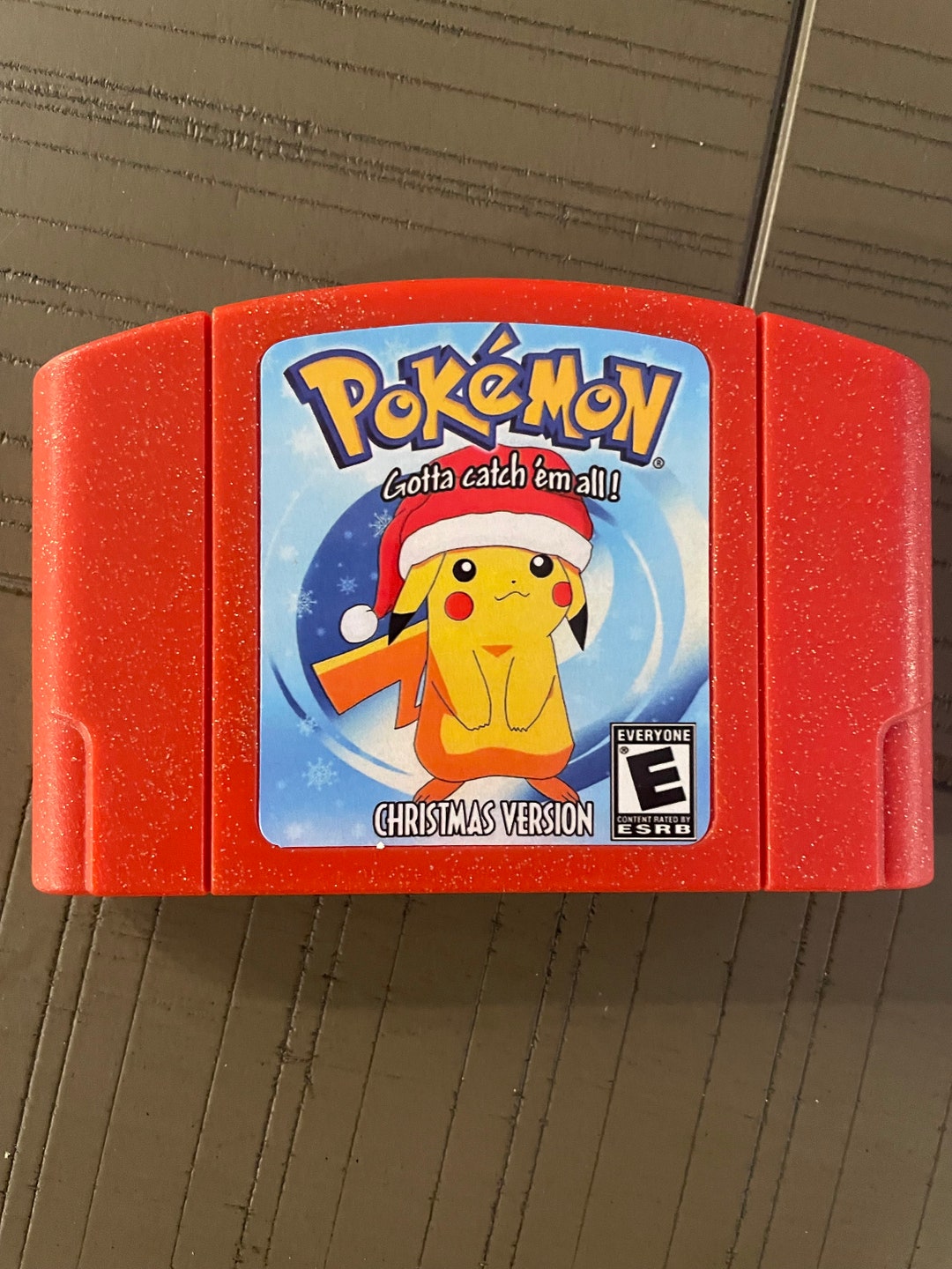 Pokemon Christmas Version nintendo 64 N64 Game - Etsy